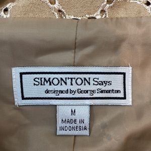 George Simonton | Jackets & Coats | Bnwotsimonton Says Designed By ...